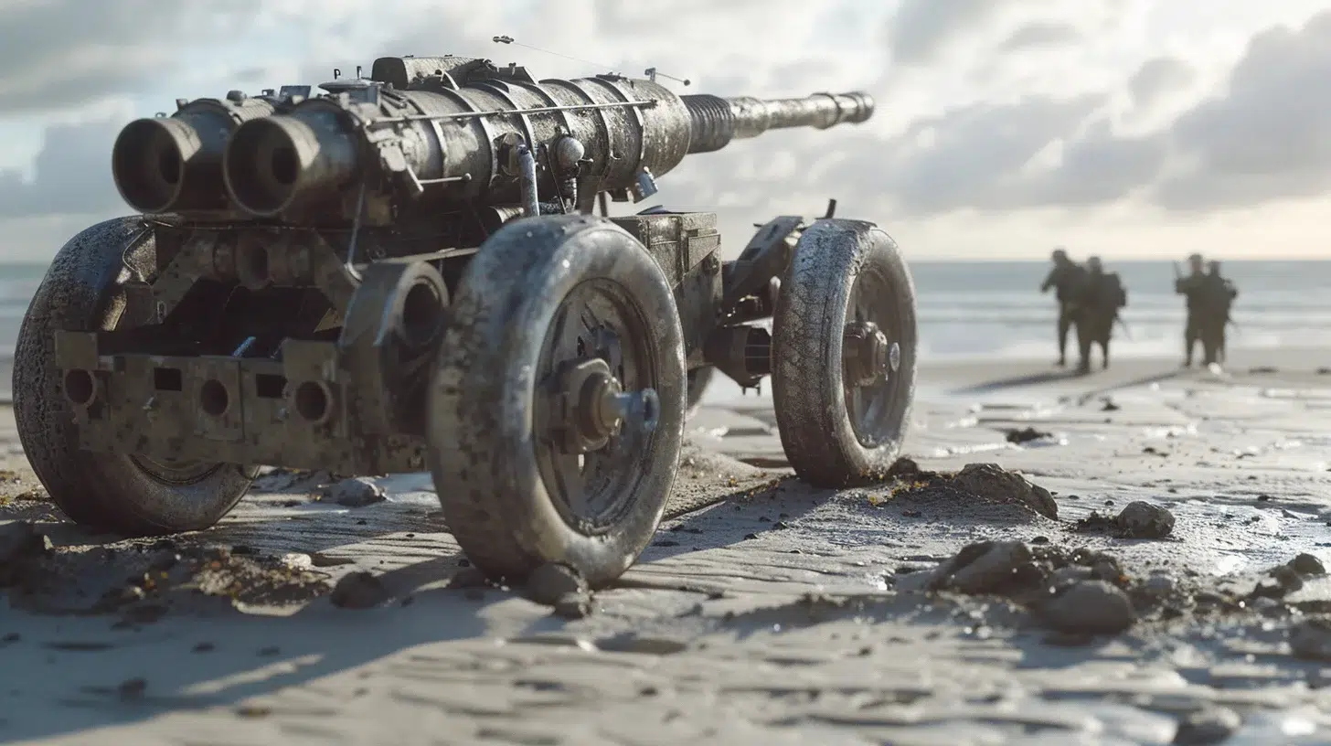 Panjandrum : une étude de l'arme expérimentale du débarquement