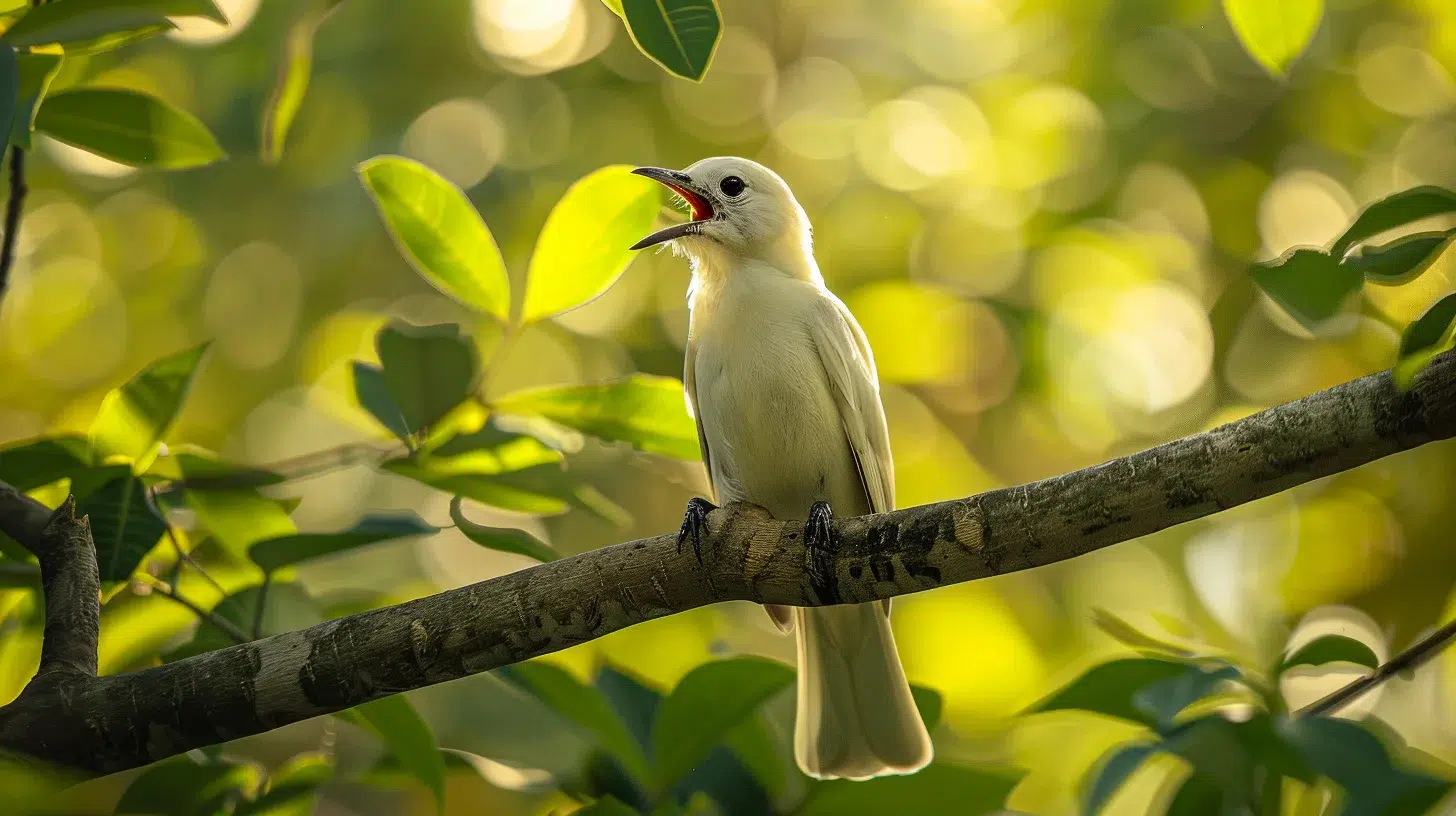 5 faits surprenants concernant l'araponga blanc et son chant puissant