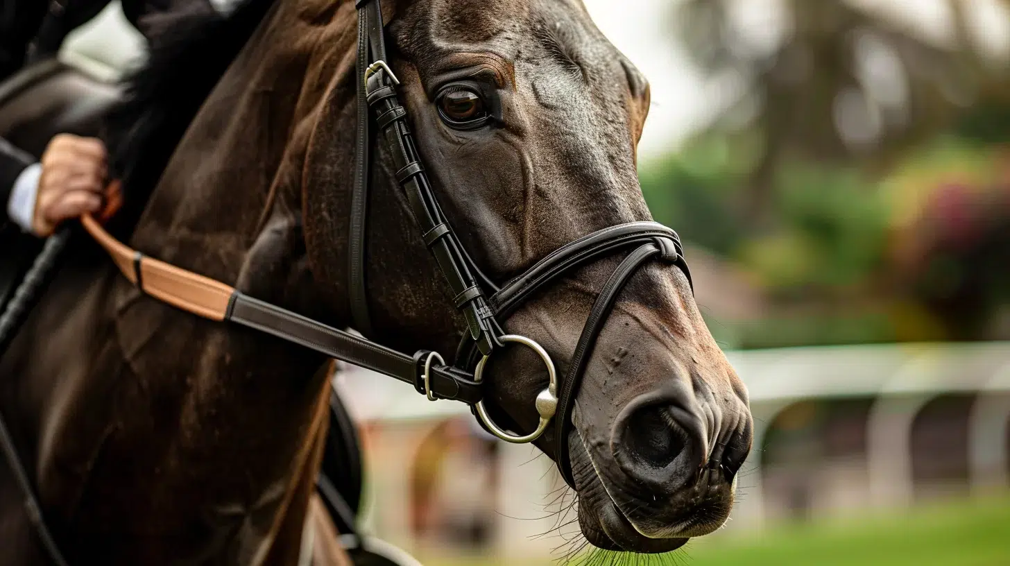 Les bienfaits des œillères pour la concentration des chevaux de course